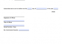 Free Alaska Short Form Notary Acknowledgement - Individual - PDF - Word