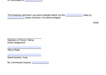 Free Alaska Notary Acknowledgement - Individual Acting as Principal by ...