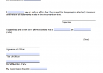 Free Alaska Notary Acknowledgement - Individual - PDF - Word