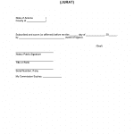 Free Arizona Notary Acknowledgement - Individual Not Known to Notary ...