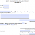 Free South Carolina Notary Acknowledgement Forms – PDF – Word