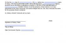 Free Connecticut Notary Acknowledgement - Individual - PDF - Word