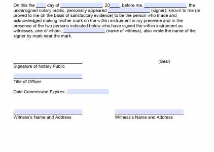 Free Connecticut Notary Acknowledgement - Public Officer or Deputy ...